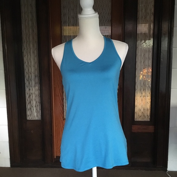 Layer 8 | Tops | Aqua Blue Workout Tank Top Layer 8 Performance S ...